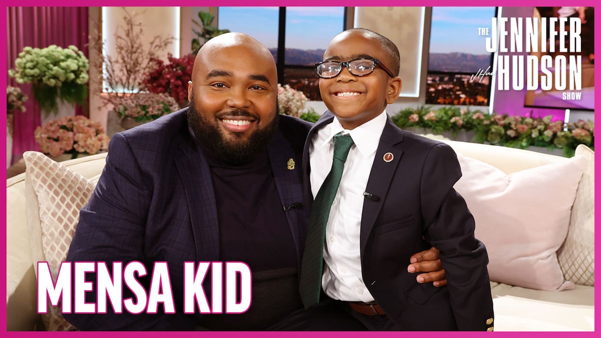 Jennifer Hudson Meets Kid Math Whiz Who’s a Mensa Member ...