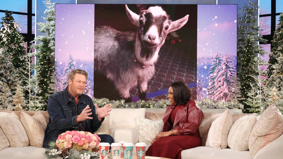Blake Shelton Gifted Jennifer Hudson a Goat and Bought It a First-Class ...